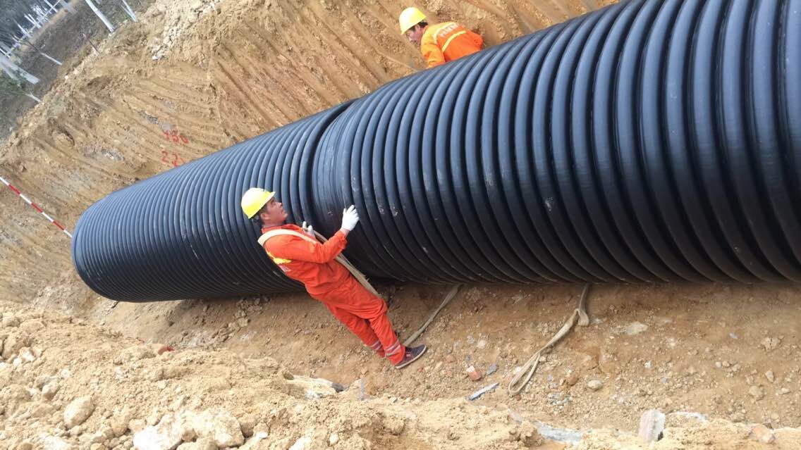 Fiber Reinforced HDPE Composite Pipe - gfdpipe